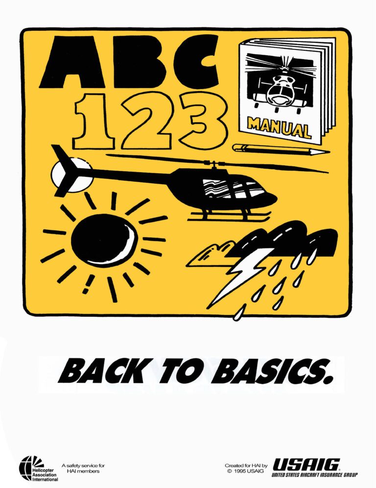 HAI/USAIG Safety Poster Archive - Vertical Aviation International