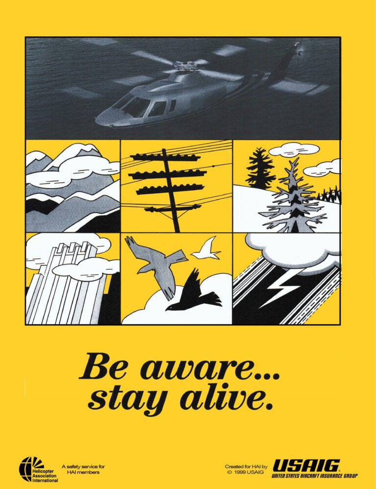 HAI/USAIG Safety Poster Archive - Vertical Aviation International
