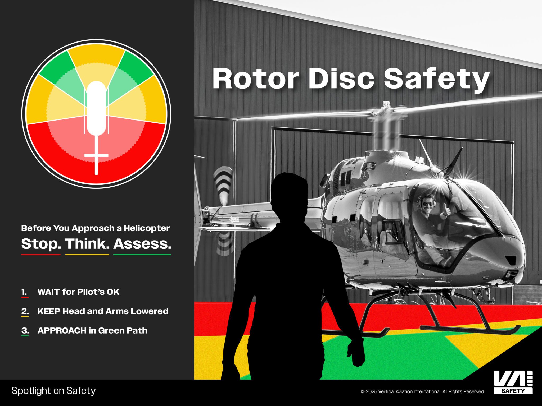 VAI Spotlight on Safety: How to Safely Approach and Depart a Helicopter ...