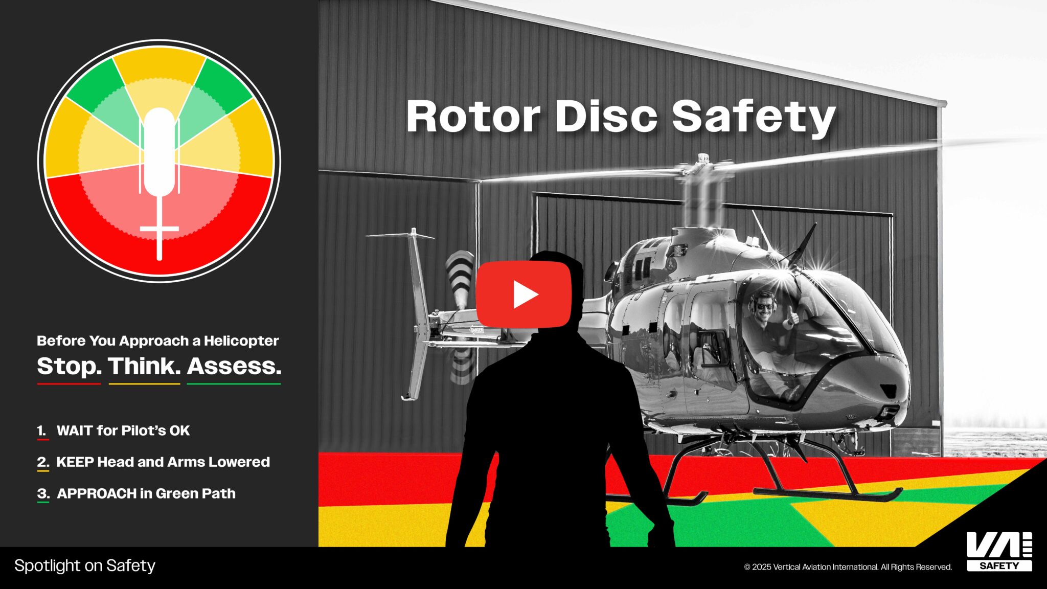 VAI Spotlight on Safety: How to Safely Approach and Depart a Helicopter ...